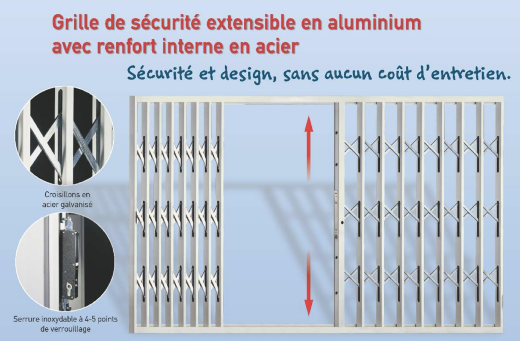 Grilles Extensibles - Grille de défense.fr