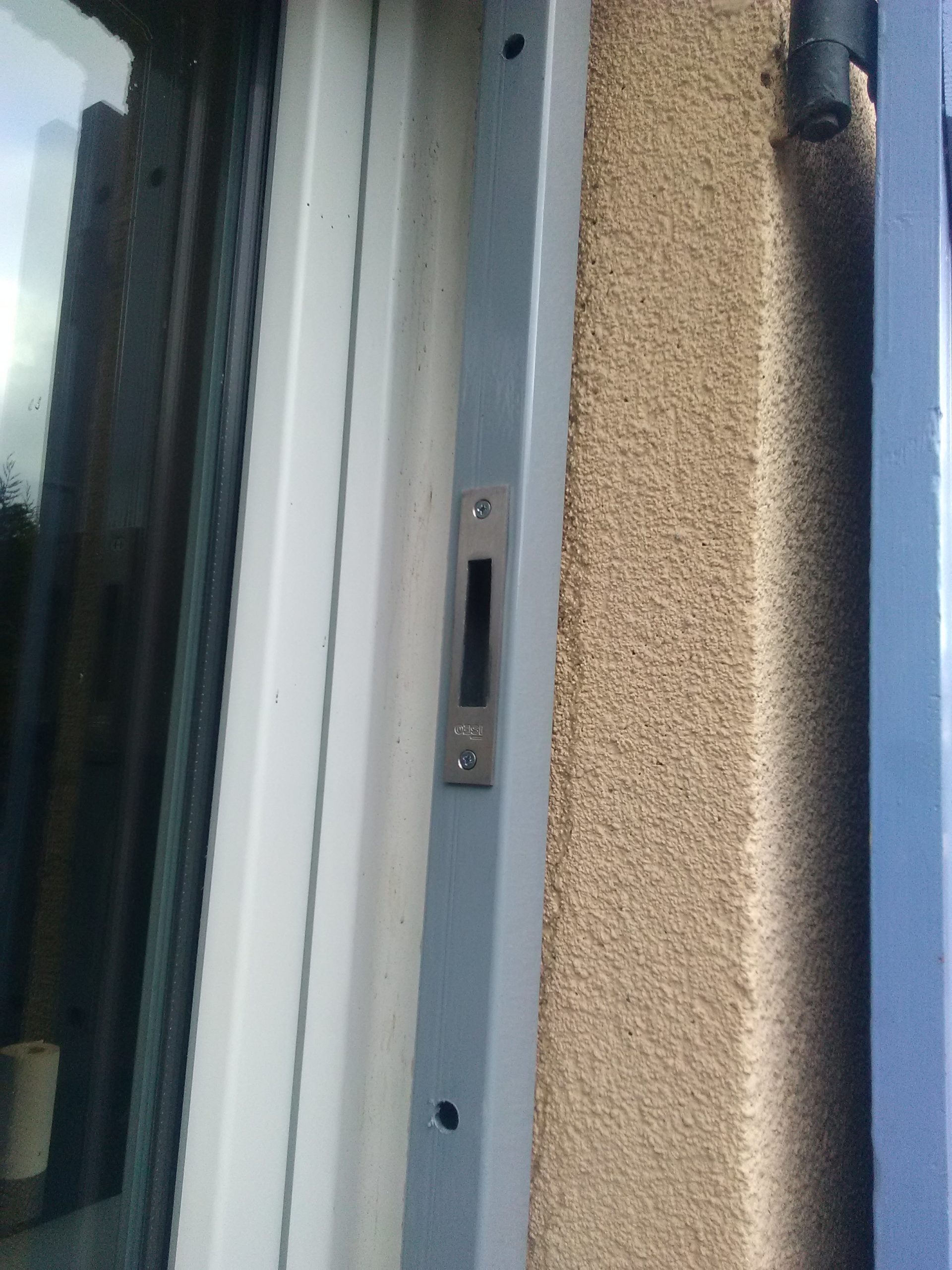 Grille ouvrante articulée avec volet bois - Grille de défense.fr